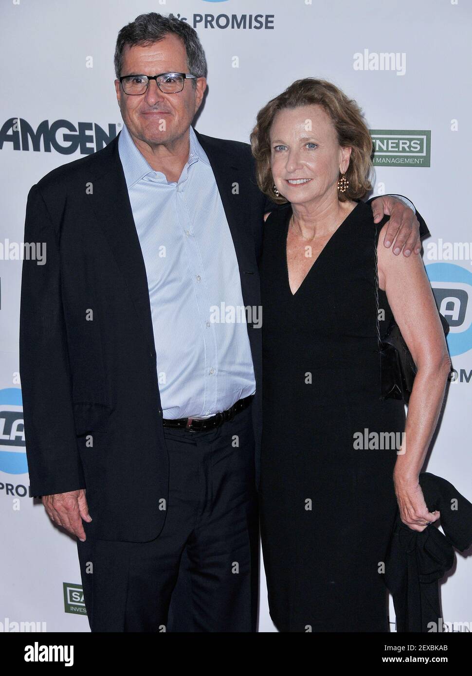 (L-R) Peter Chernin and Megan Chernin arrives at the 2015 LAâ€™s ...