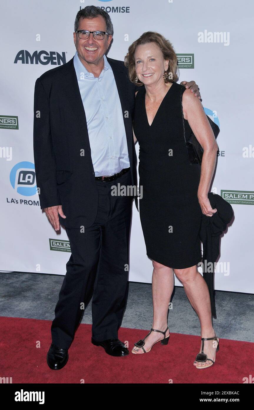 (L-R) Peter Chernin and Megan Chernin arrives at the 2015 LAâ€™s ...
