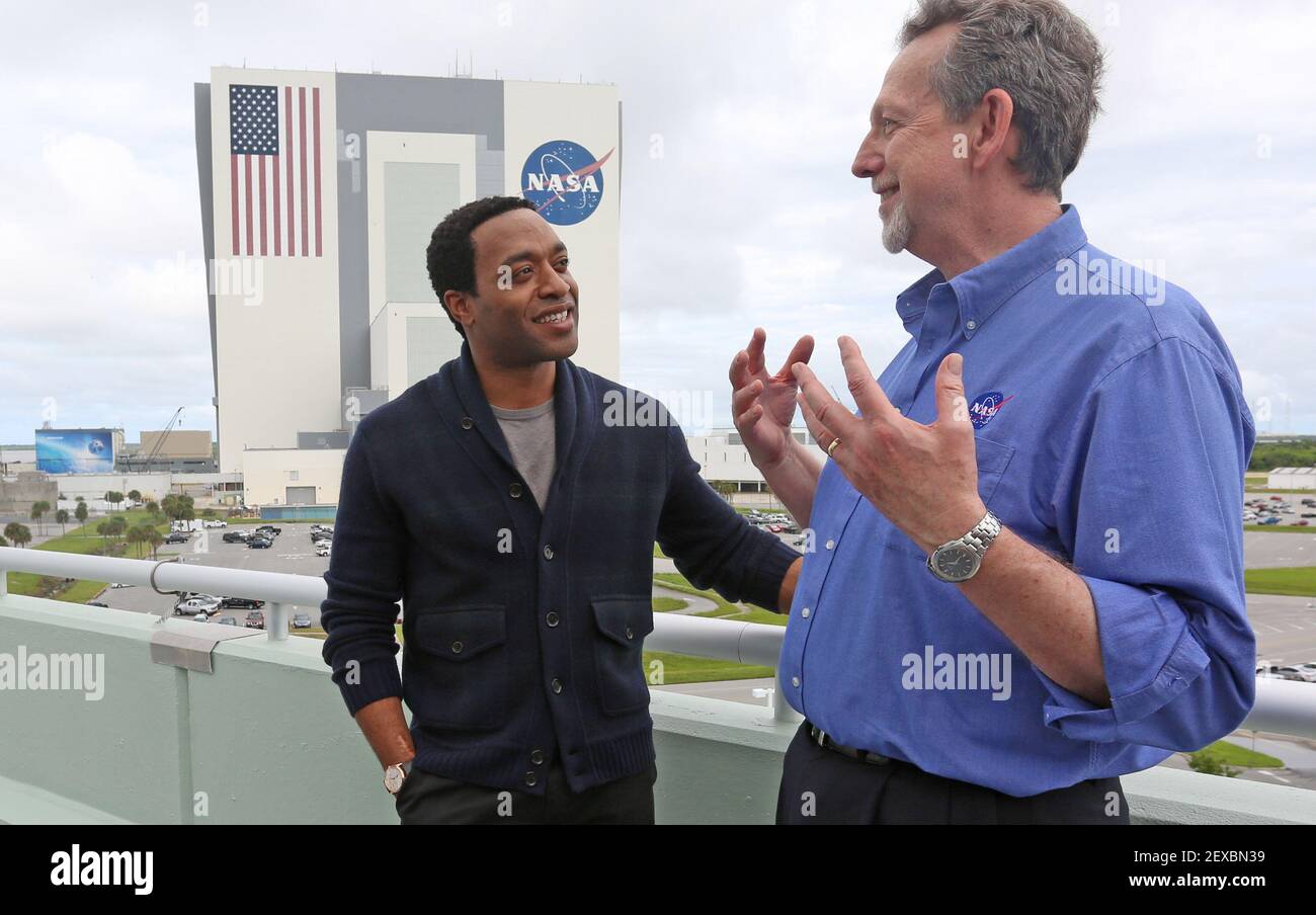 Chiwetel Ejiofor, actor, "The Martian," left, and Jim Green, director ...