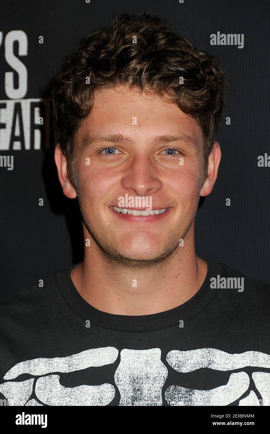 1 October 2015 - Buena Park, California - Brett Dier. Knott's Scary ...