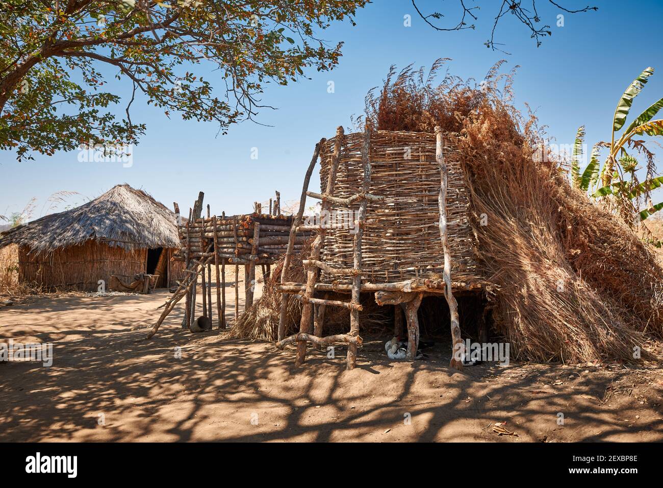 village near Lundazi, Zambia, Africa Stock Photo - Alamy
