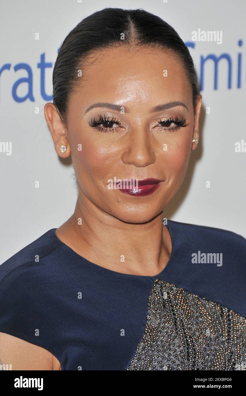 Mel B arrives at the 2015 Smile Gala by Operation Smile held at the The ...