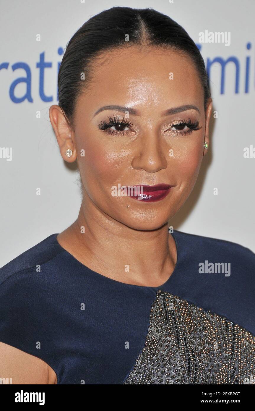 Mel B arrives at the 2015 Smile Gala by Operation Smile held at the The ...