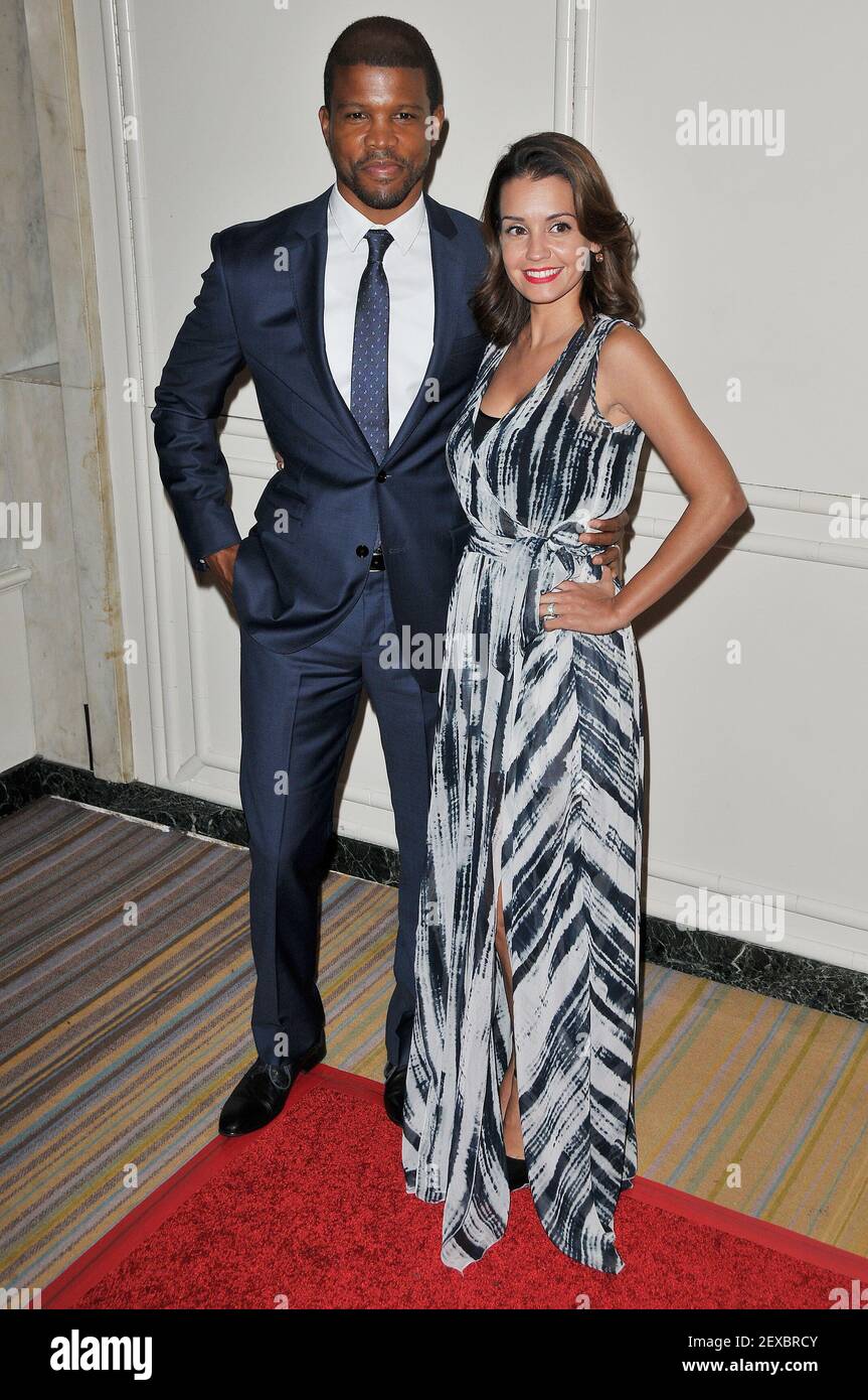 (L-R) Sharif Atkins and Bethany Atkins arrives at the 2015 Smile Gala ...