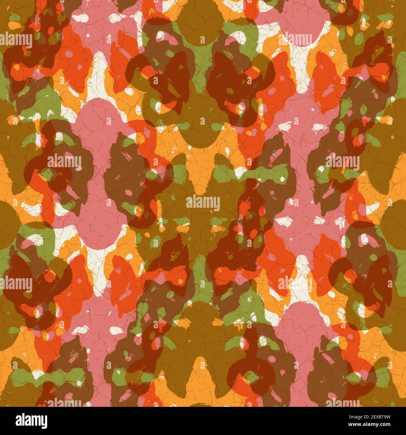 Seamless ugly color retro pattern for print Stock Photo - Alamy