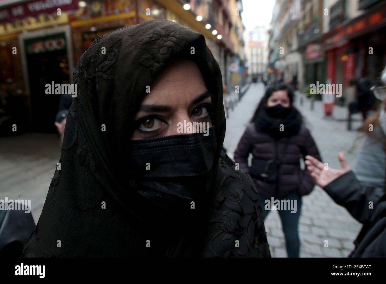 Madrid, Spain; 04/03/2021.- Bailaora Anabel Moreno says goodbye to the ...