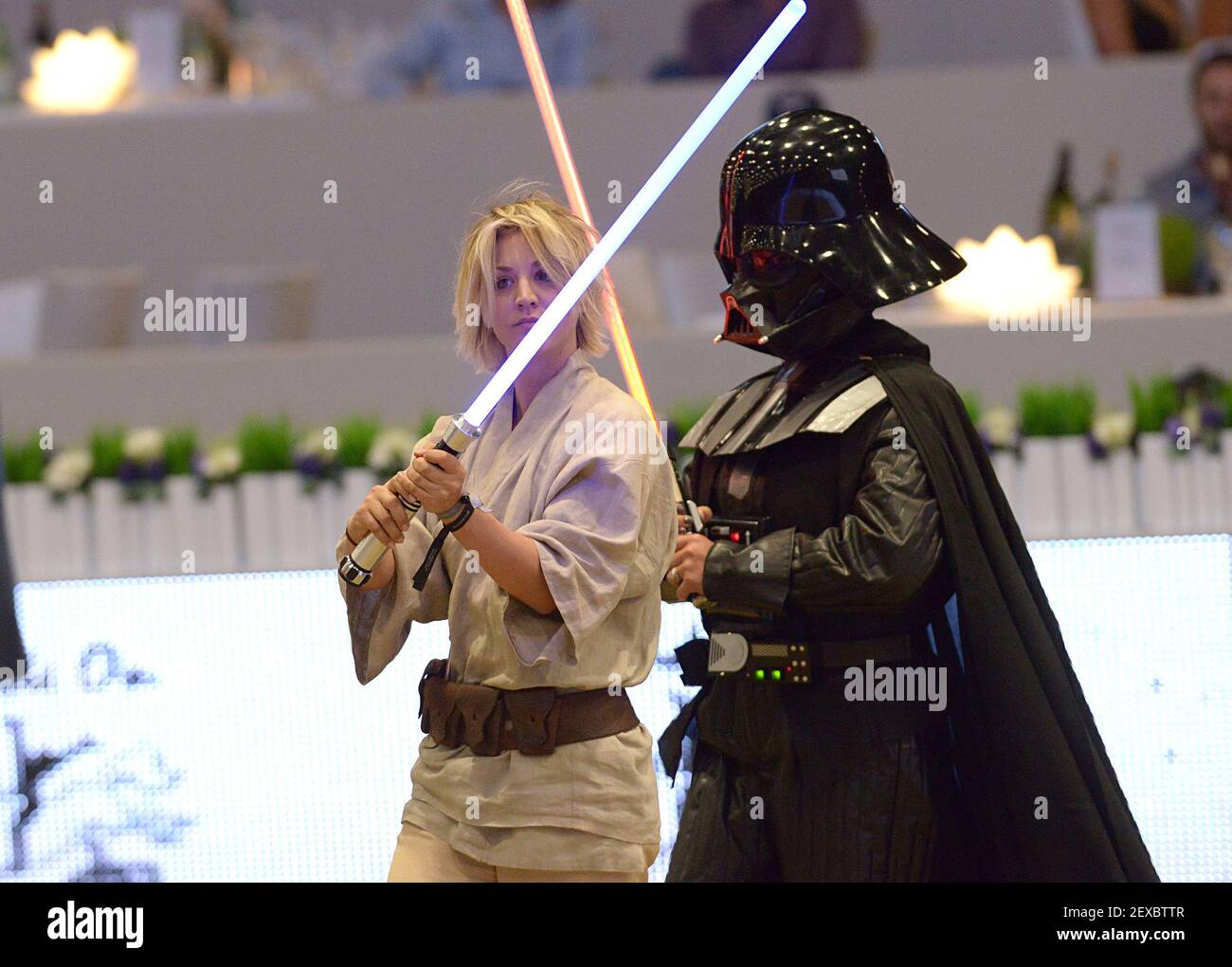 Kaley Cuoco attends The Longines Masters of Los Angeles at the The Los ...