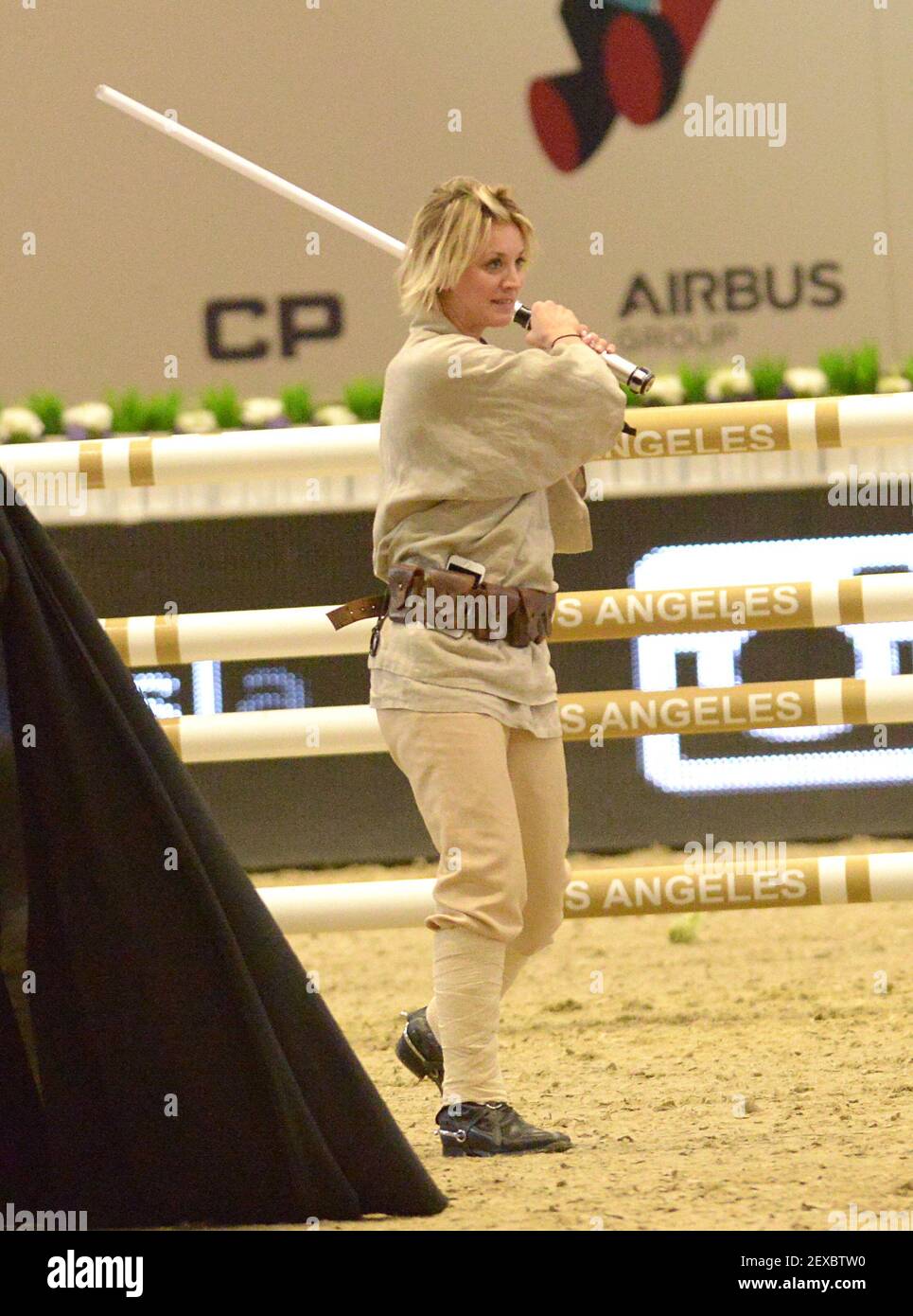 Kaley Cuoco attends The Longines Masters of Los Angeles at the The Los ...