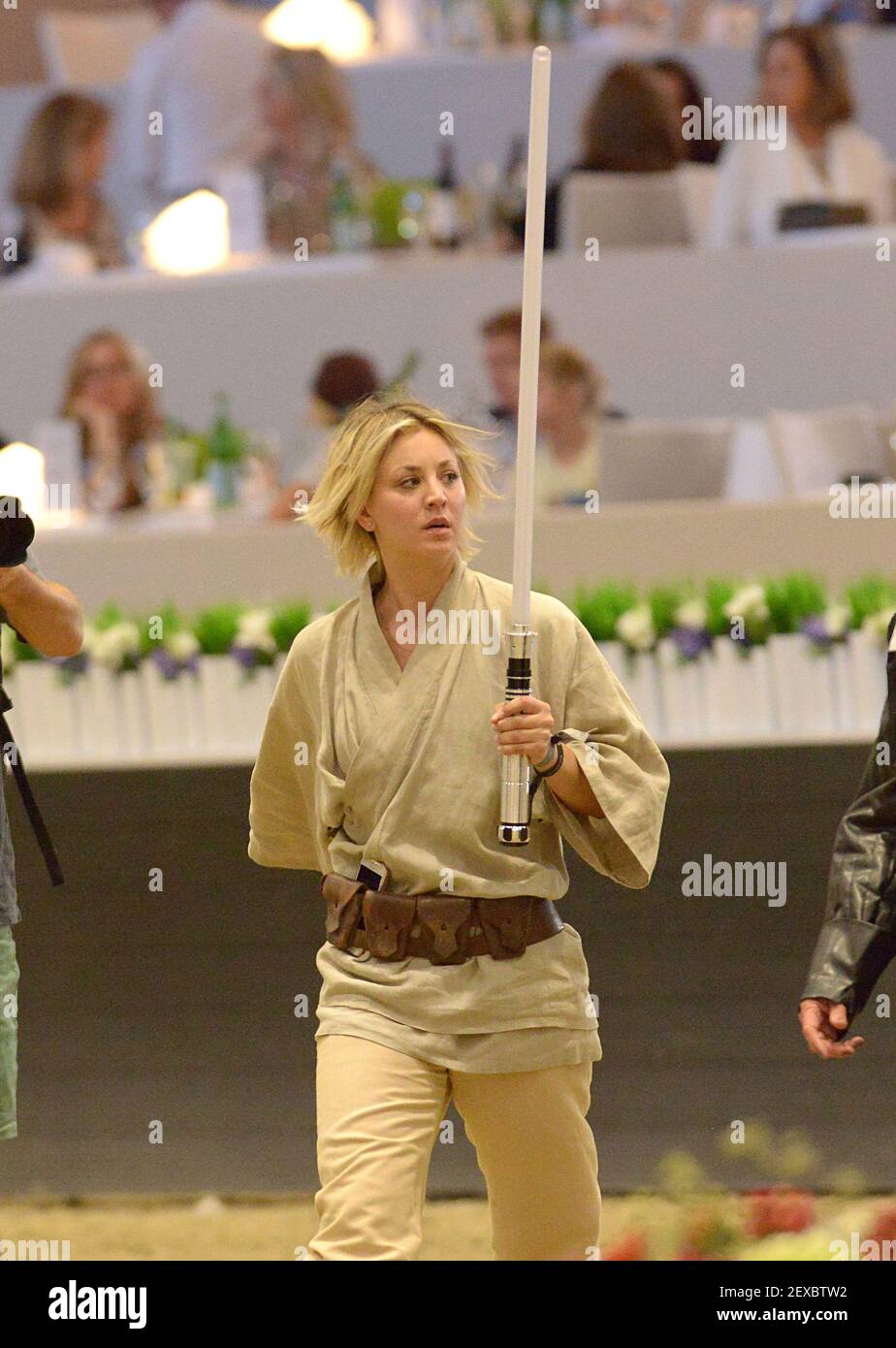 Kaley Cuoco attends The Longines Masters of Los Angeles at the The Los ...