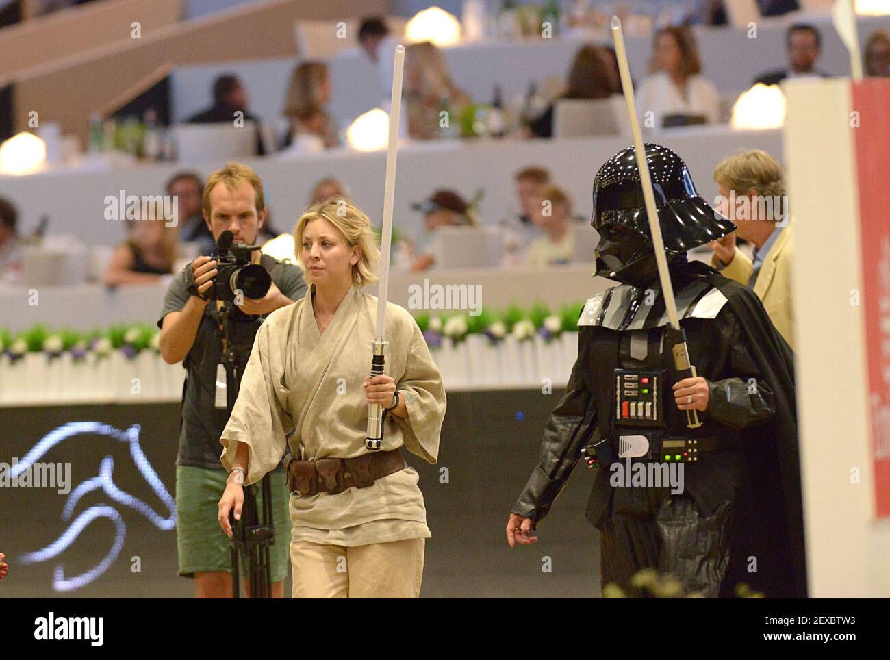Kaley Cuoco attends The Longines Masters of Los Angeles at the The Los ...