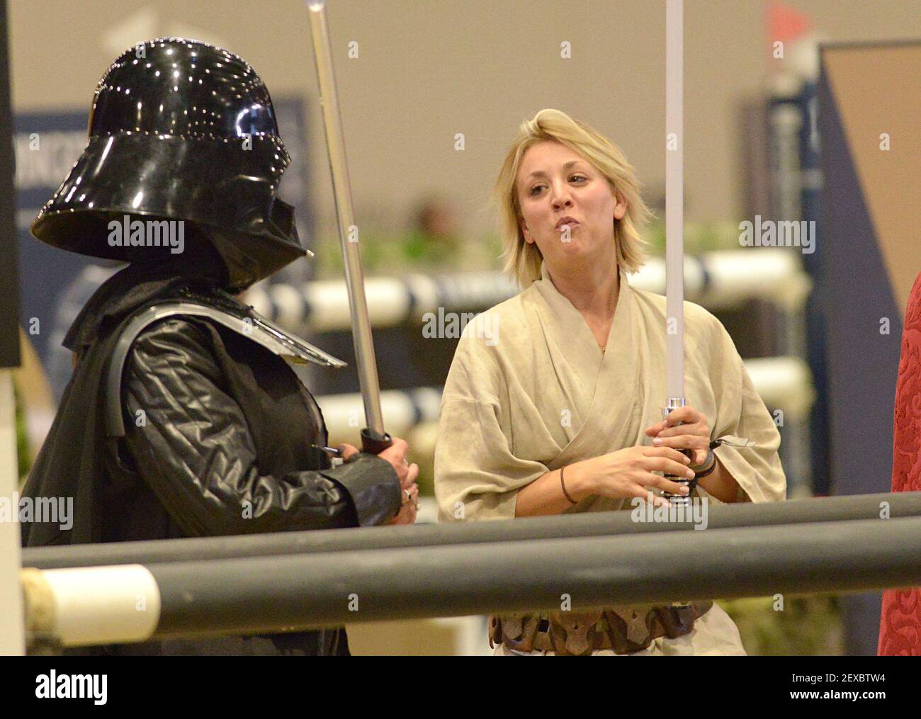 Kaley Cuoco attends The Longines Masters of Los Angeles at the The Los ...