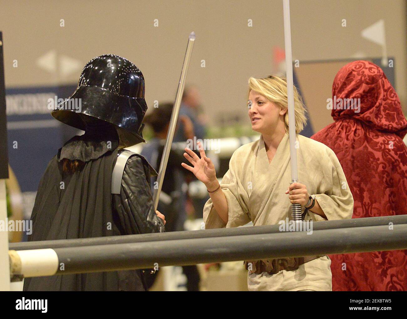 Kaley Cuoco attends The Longines Masters of Los Angeles at the The Los ...
