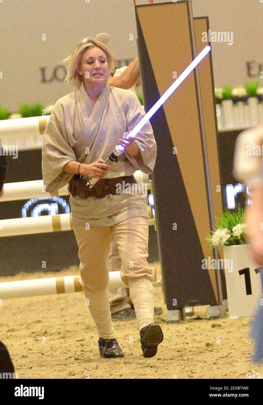 Kaley Cuoco attends The Longines Masters of Los Angeles at the The Los ...