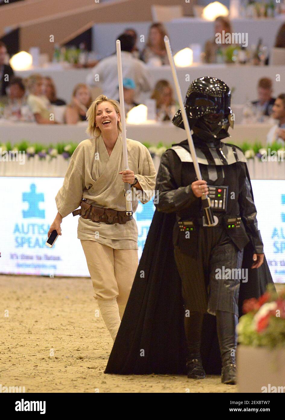Kaley Cuoco attends The Longines Masters of Los Angeles at the The Los ...
