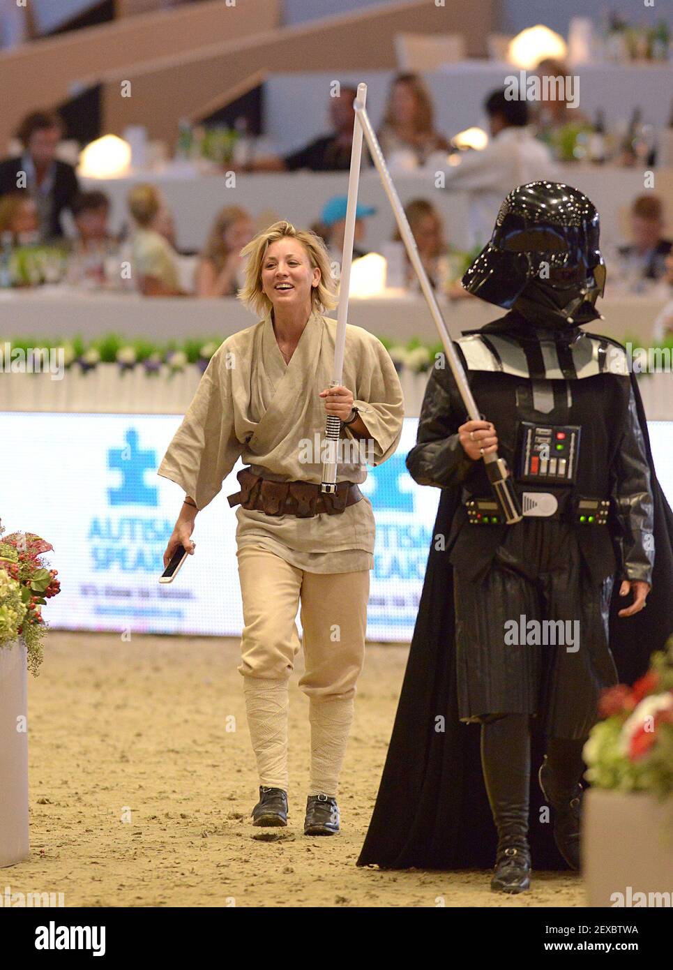Kaley Cuoco attends The Longines Masters of Los Angeles at the The Los ...