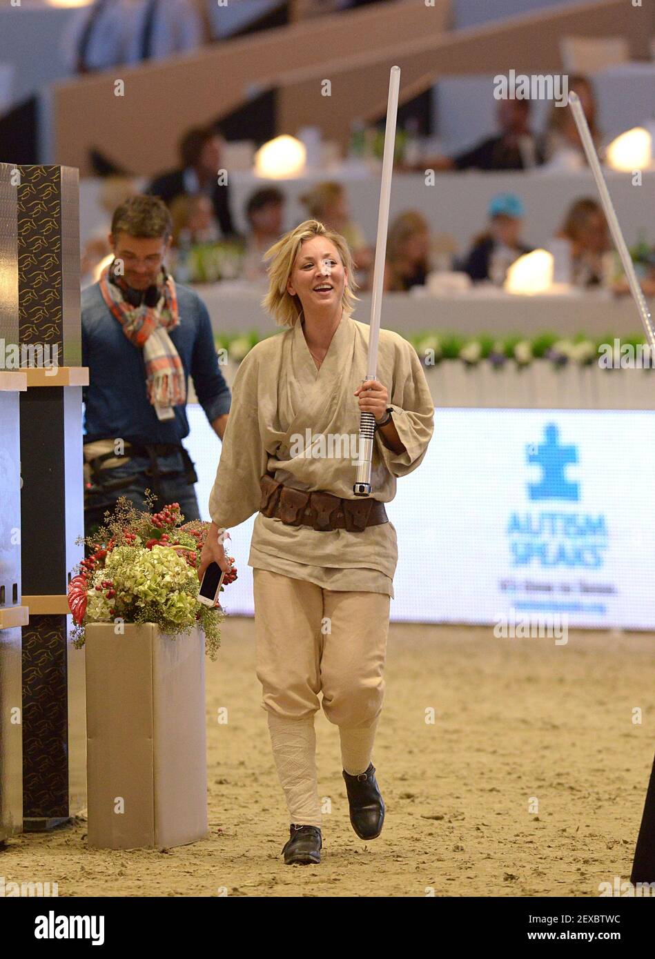 Kaley Cuoco attends The Longines Masters of Los Angeles at the The Los ...