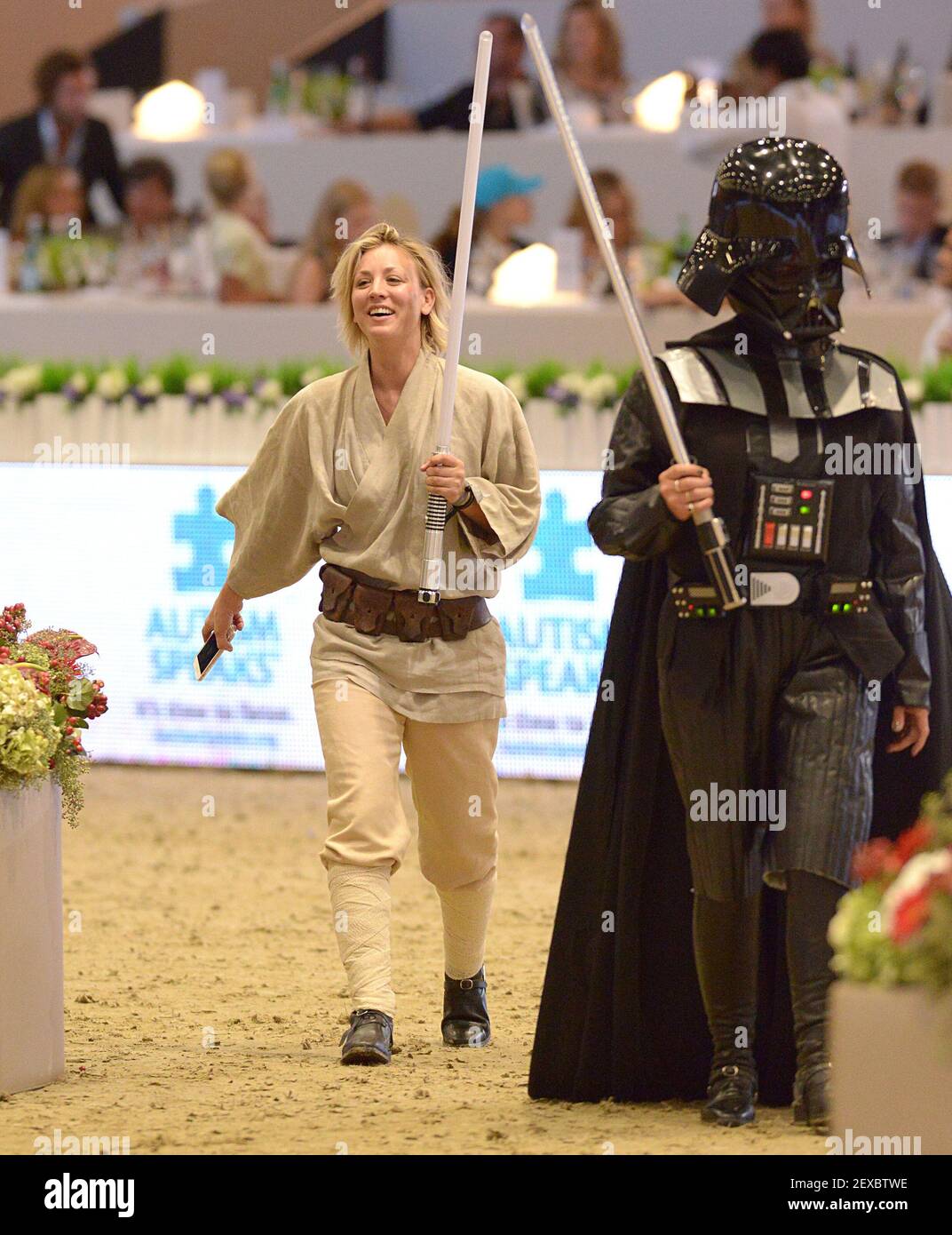 Kaley Cuoco attends The Longines Masters of Los Angeles at the The Los ...