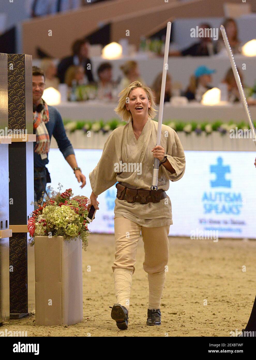 Kaley Cuoco attends The Longines Masters of Los Angeles at the The Los ...