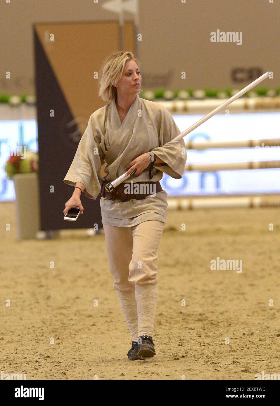Kaley Cuoco attends The Longines Masters of Los Angeles at the The Los ...
