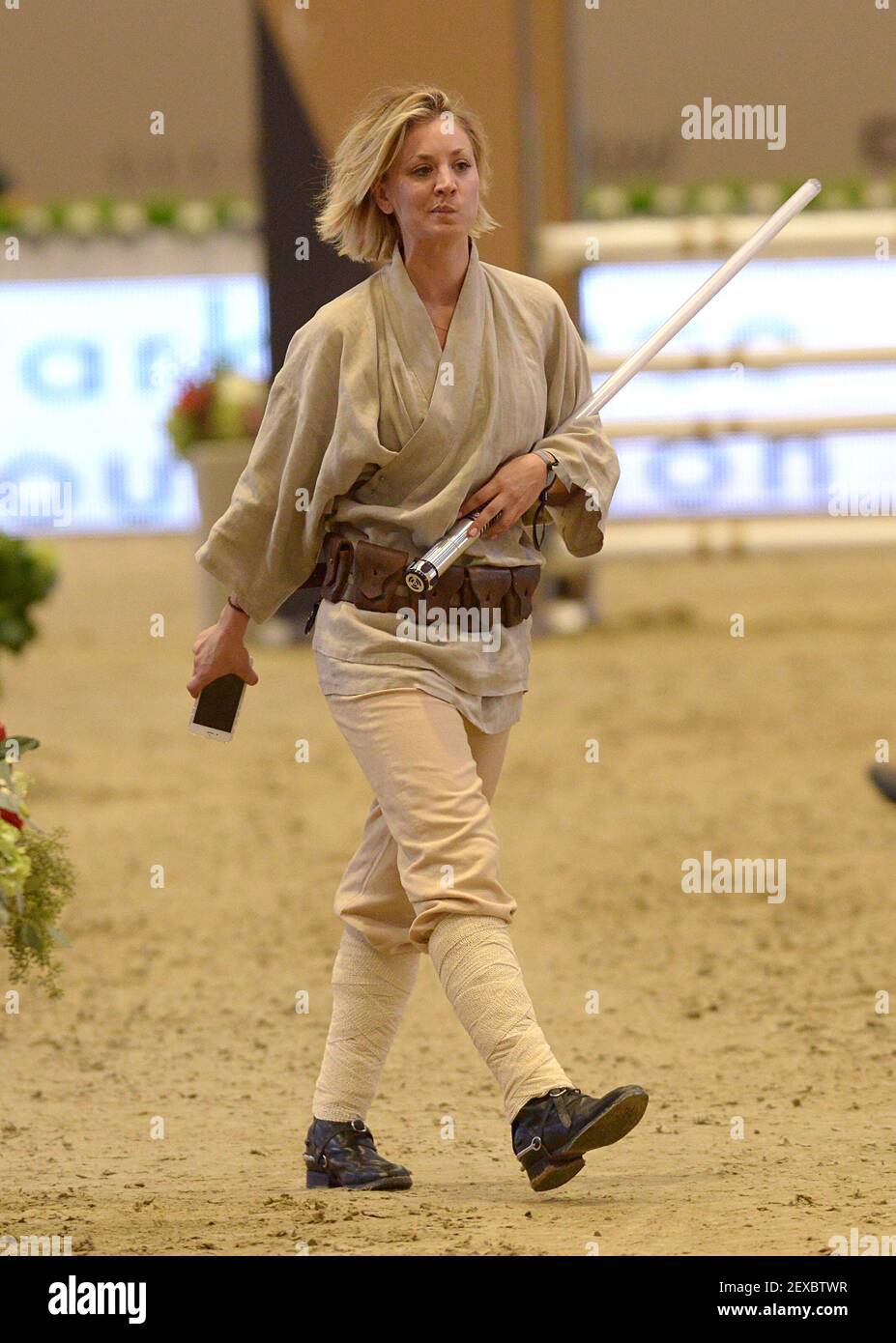 Kaley Cuoco attends The Longines Masters of Los Angeles at the The Los ...