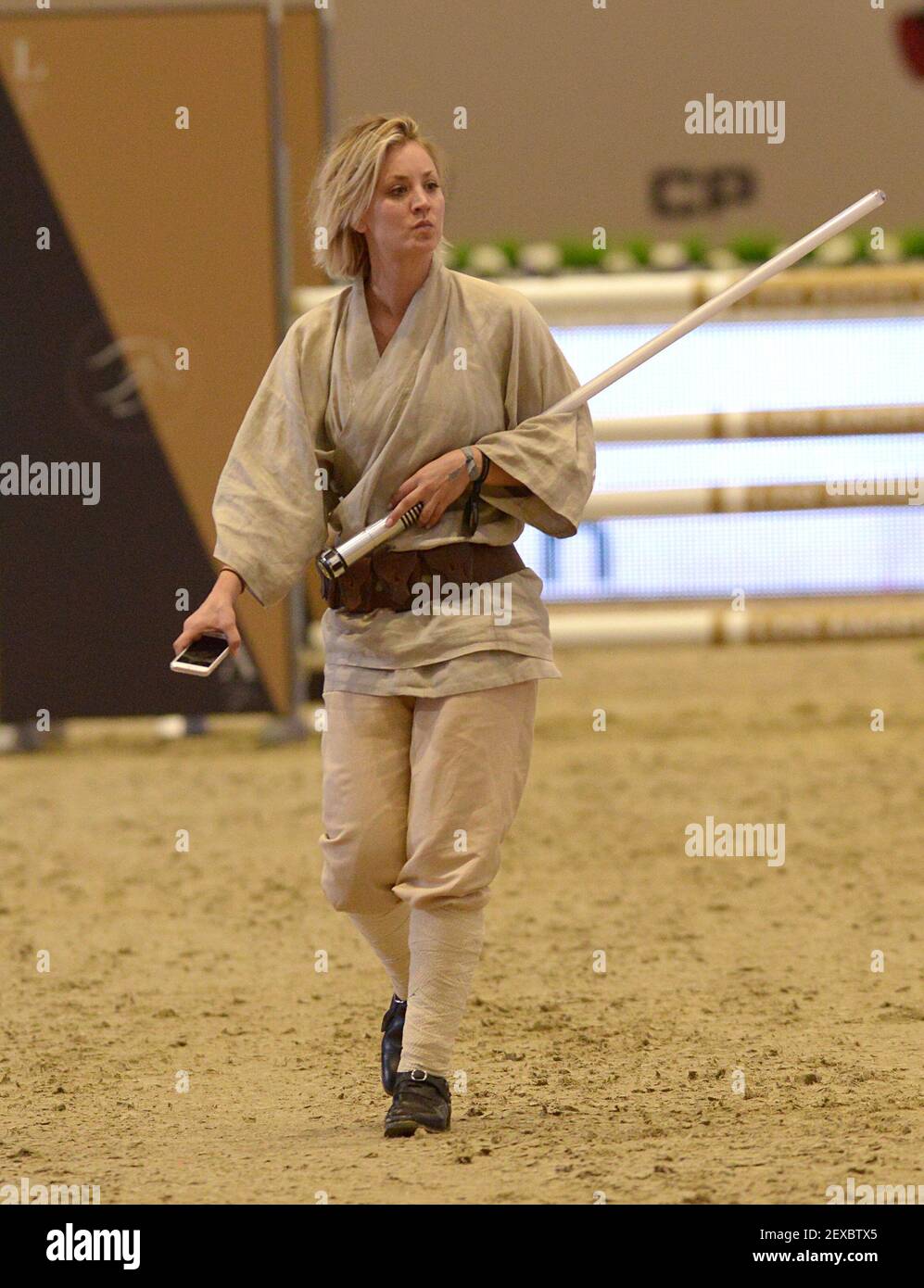 Kaley Cuoco attends The Longines Masters of Los Angeles at the The Los ...