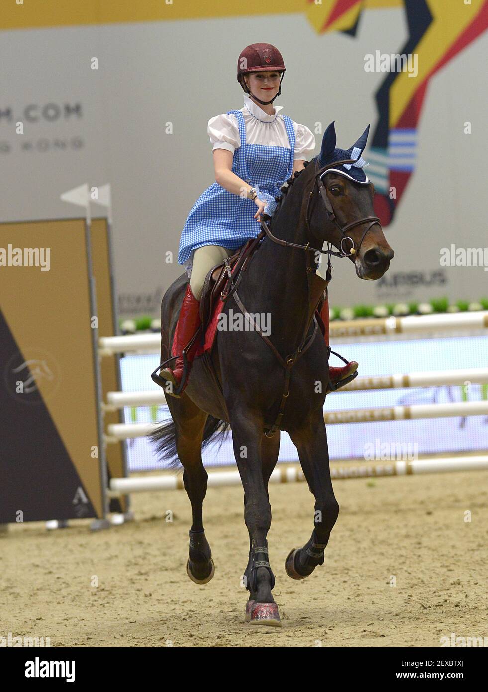 Jennifer Gates attends The Longines Masters of Los Angeles at the The ...