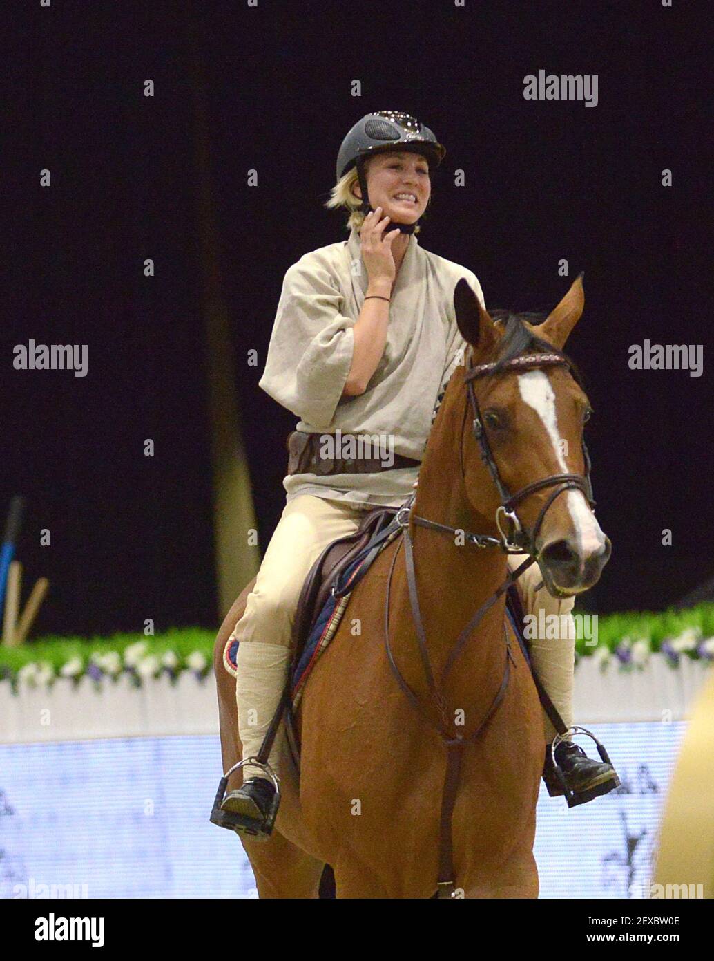 Kaley Cuoco attends The Longines Masters of Los Angeles at the The Los ...