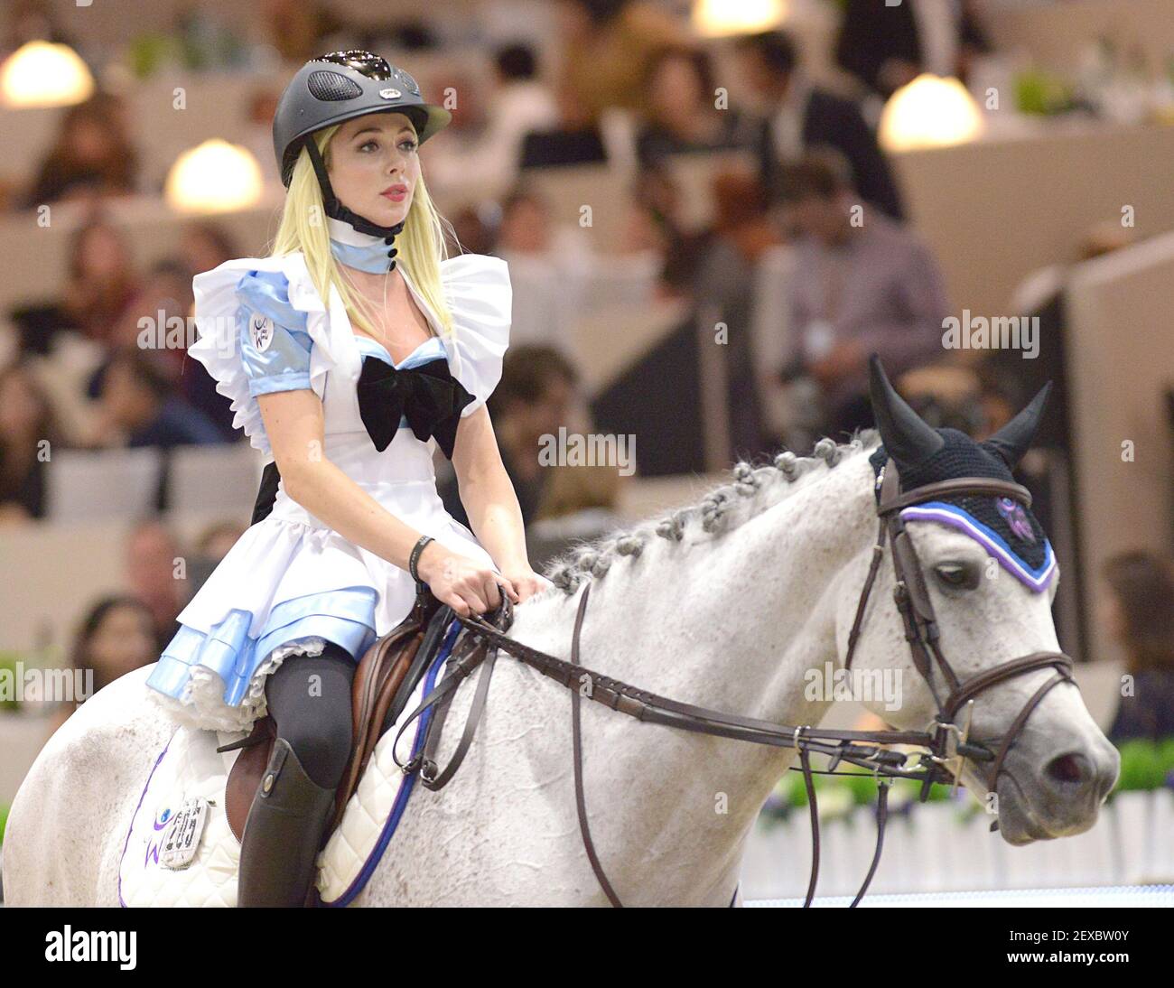 Hannah Selleck attends The Longines Masters of Los Angeles at the The ...