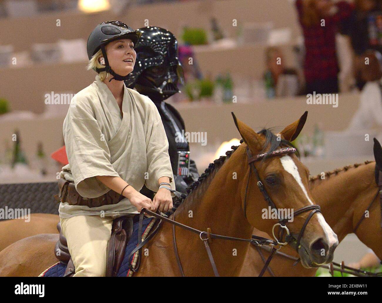 Kaley Cuoco attends The Longines Masters of Los Angeles at the The Los ...