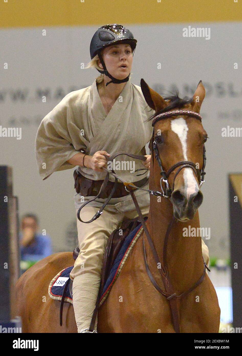 Kaley Cuoco attends The Longines Masters of Los Angeles at the The Los ...