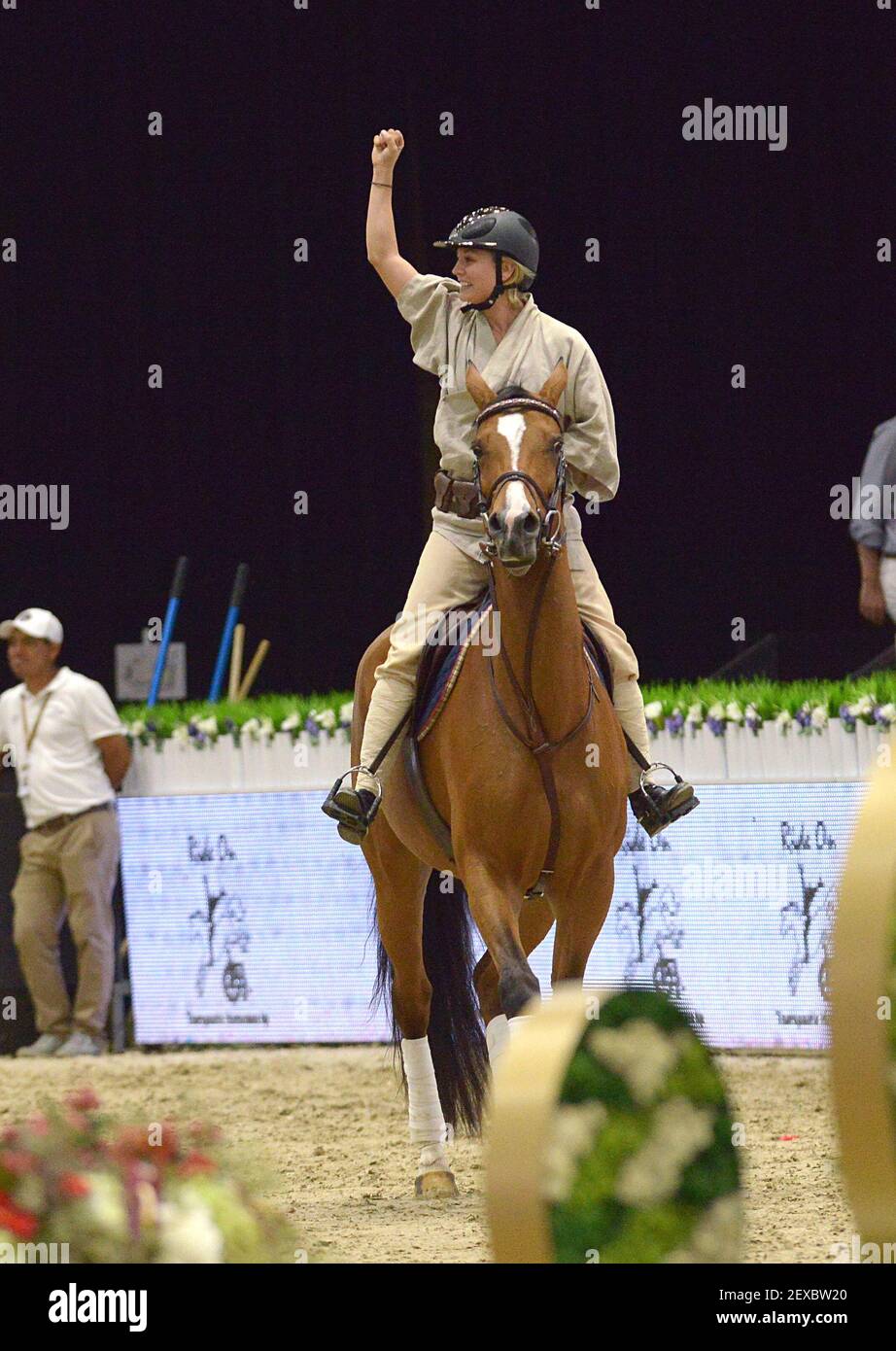 Kaley Cuoco attends The Longines Masters of Los Angeles at the The Los ...