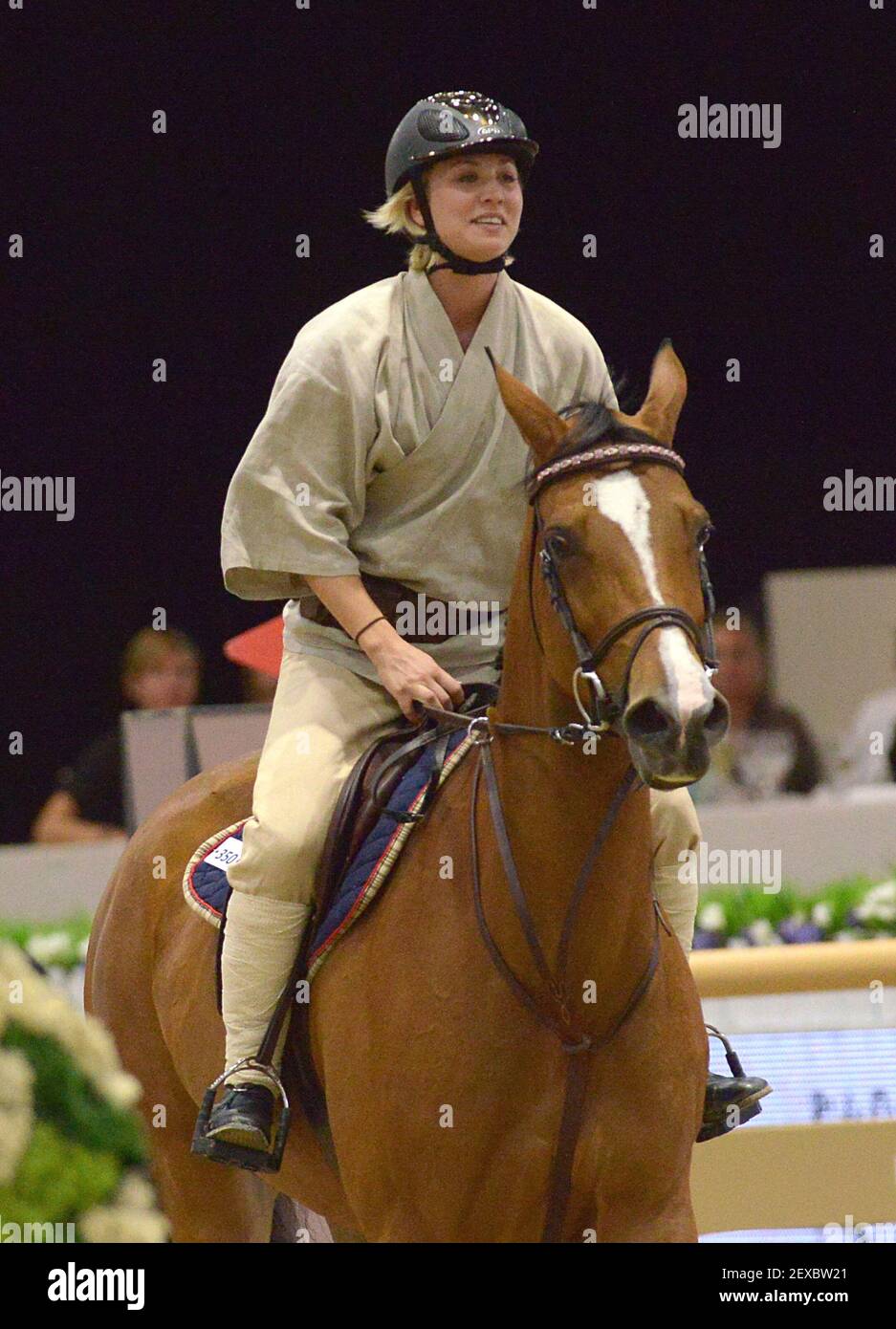 Kaley Cuoco attends The Longines Masters of Los Angeles at the The Los ...