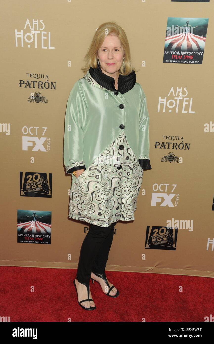 Christine Estabrook attends the American Horror Story Hotel Premiere ...