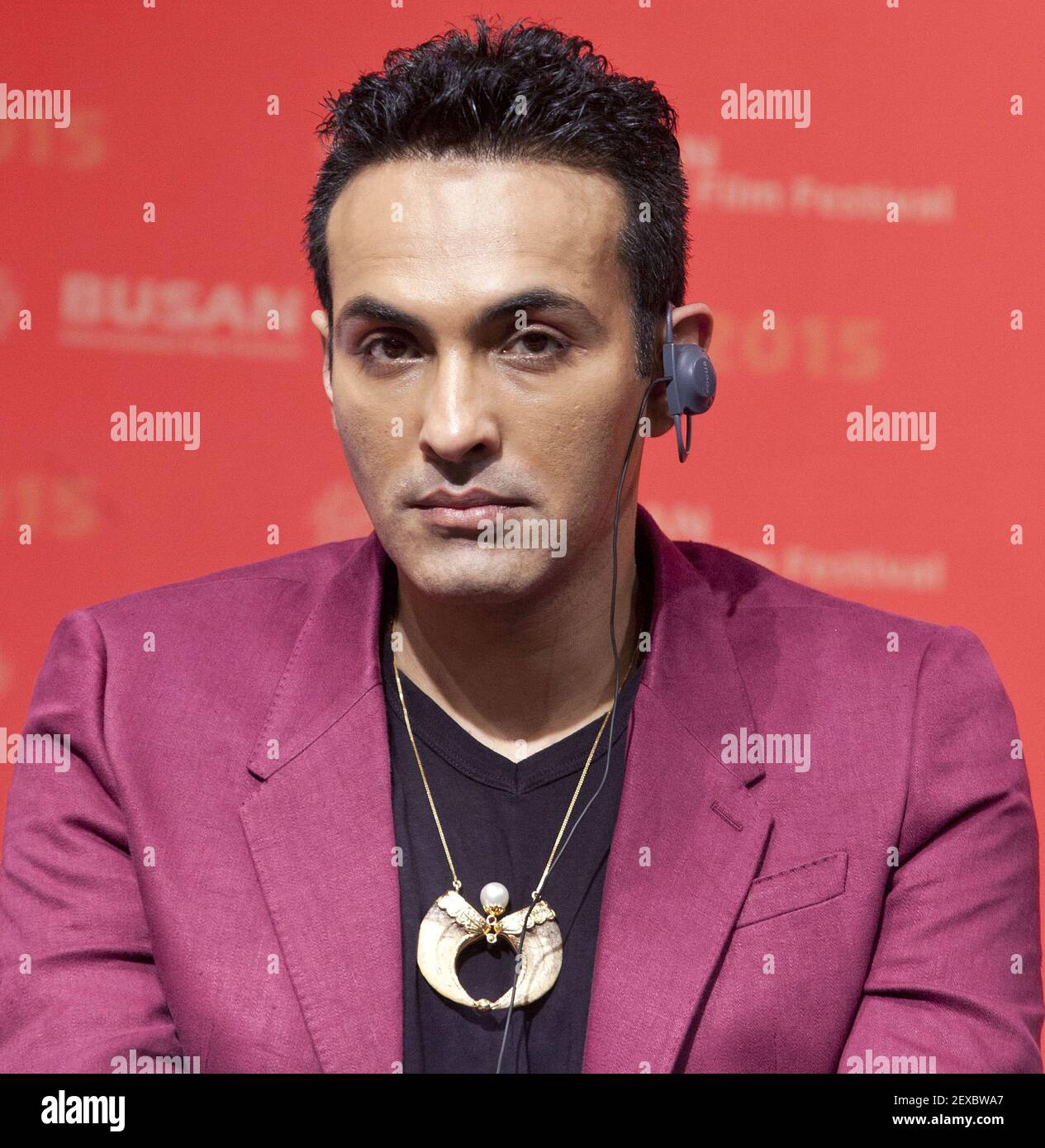 1 October 2015 - Busan, South Korea : Director Mozez Singh from India ...