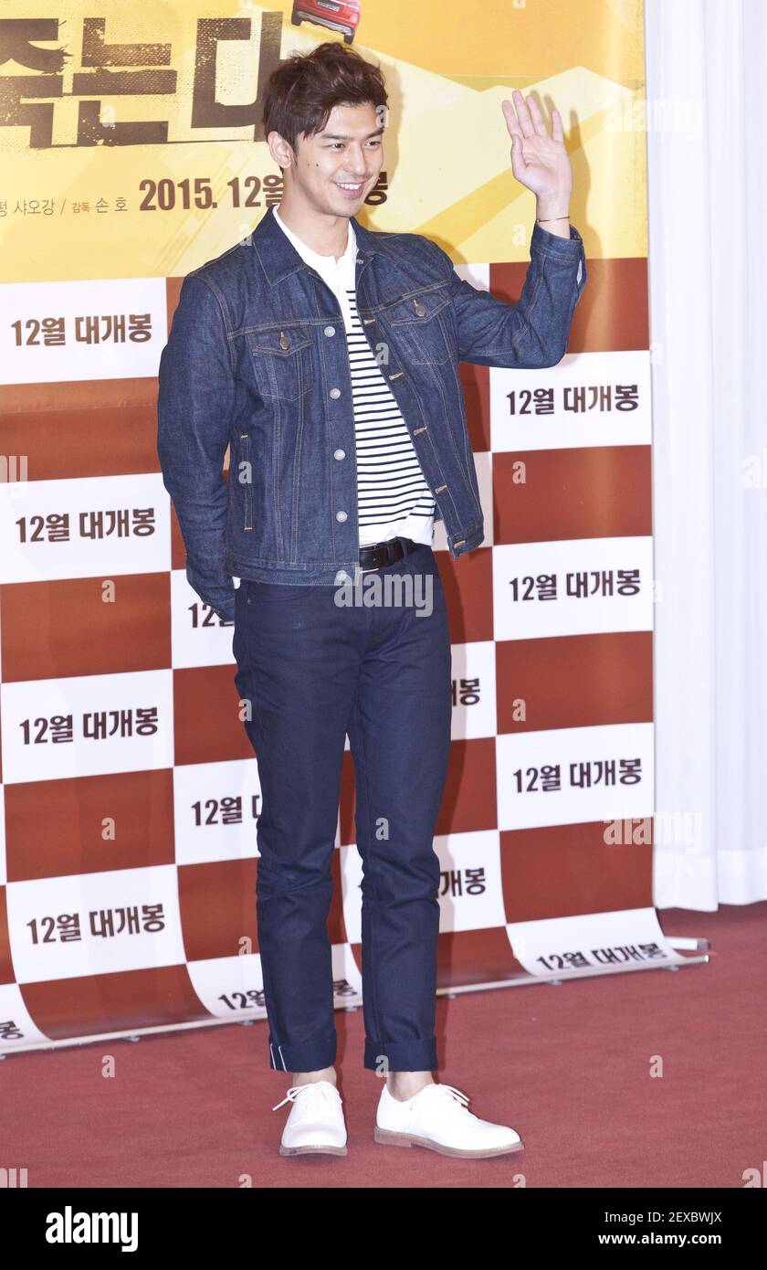 2 October 2015 - Busan, South Korea : Taiwanese actor Chen Bolin ...