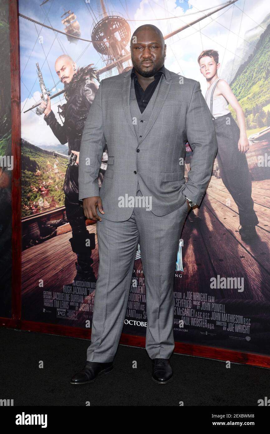 Nonso Anozie attends the "Pan" Premiere at the Ziegfeld Theatre in New ...