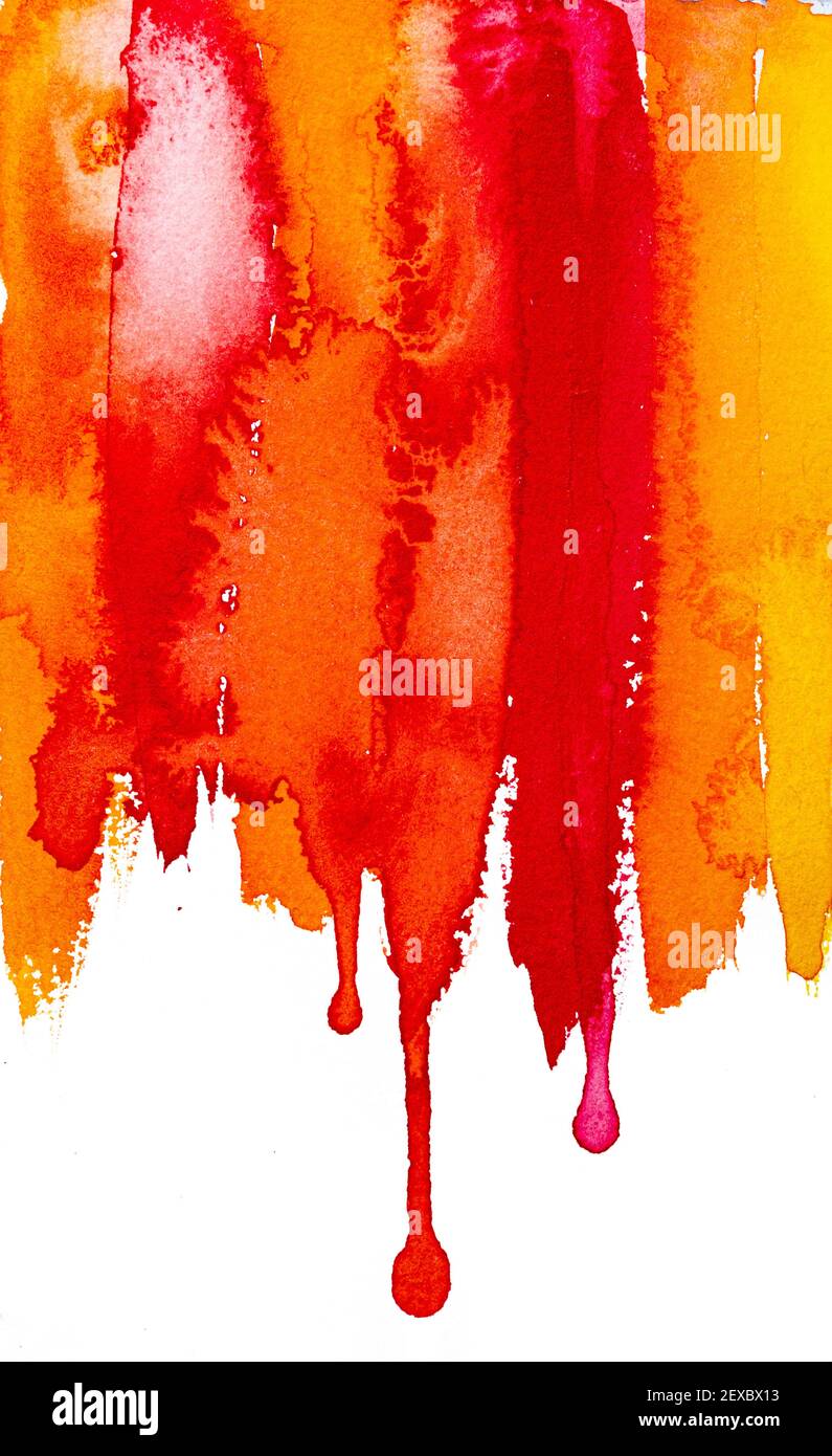 Isolated of image streaks of red paint on white background Stock Photo ...