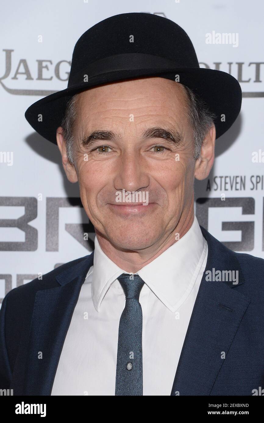Actor Mark Rylance attends "Bridge Of Spies" World Premiere during the ...