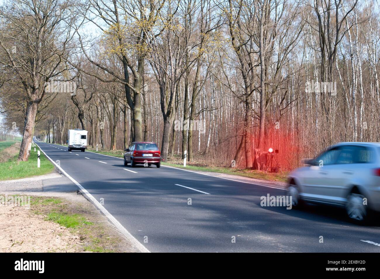 Laser radar trap hi-res stock photography and images - Alamy