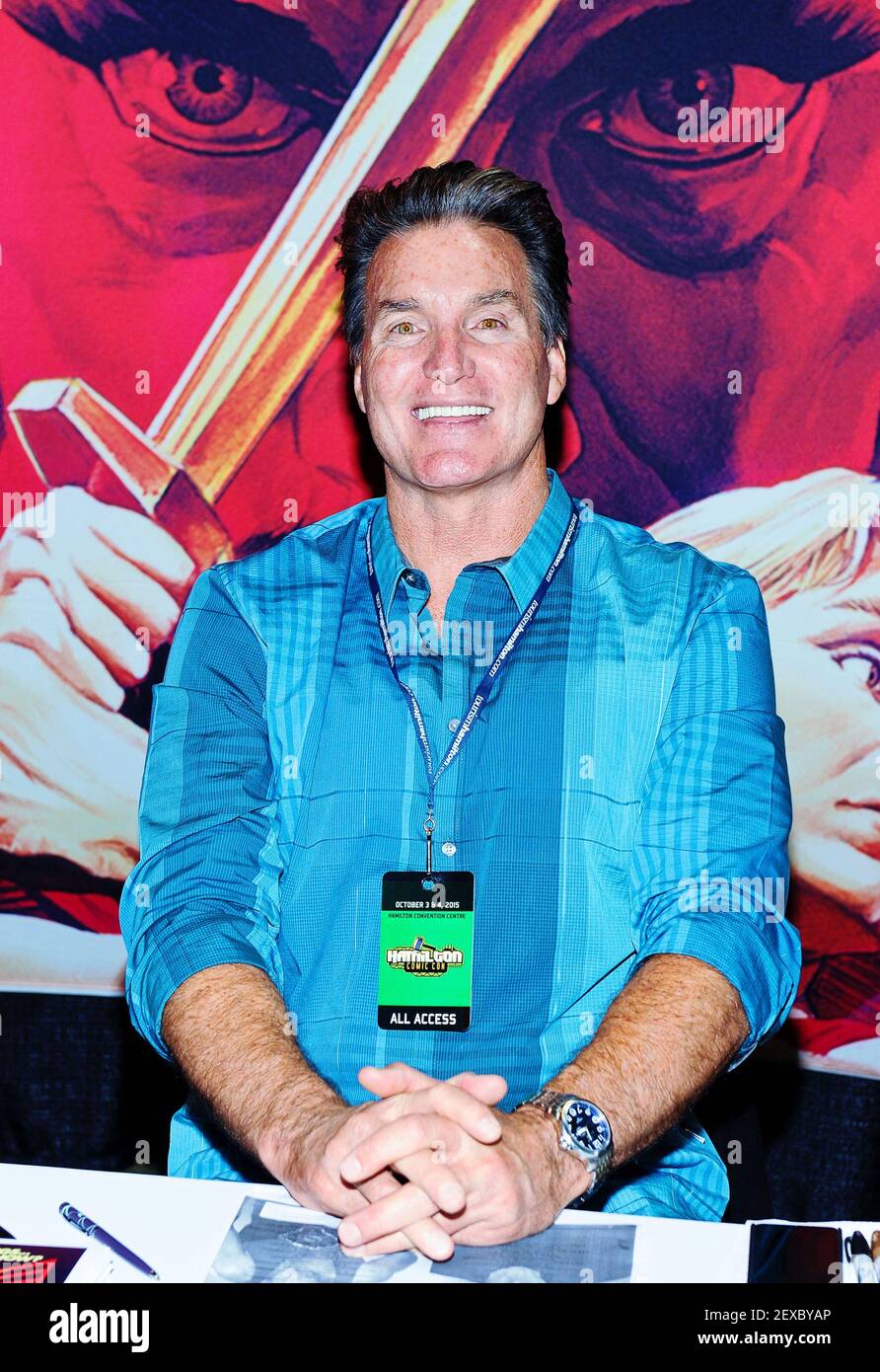 03 October 2015 - Hamilton, Ontario, Canada. Actor Sam J. Jones (best ...