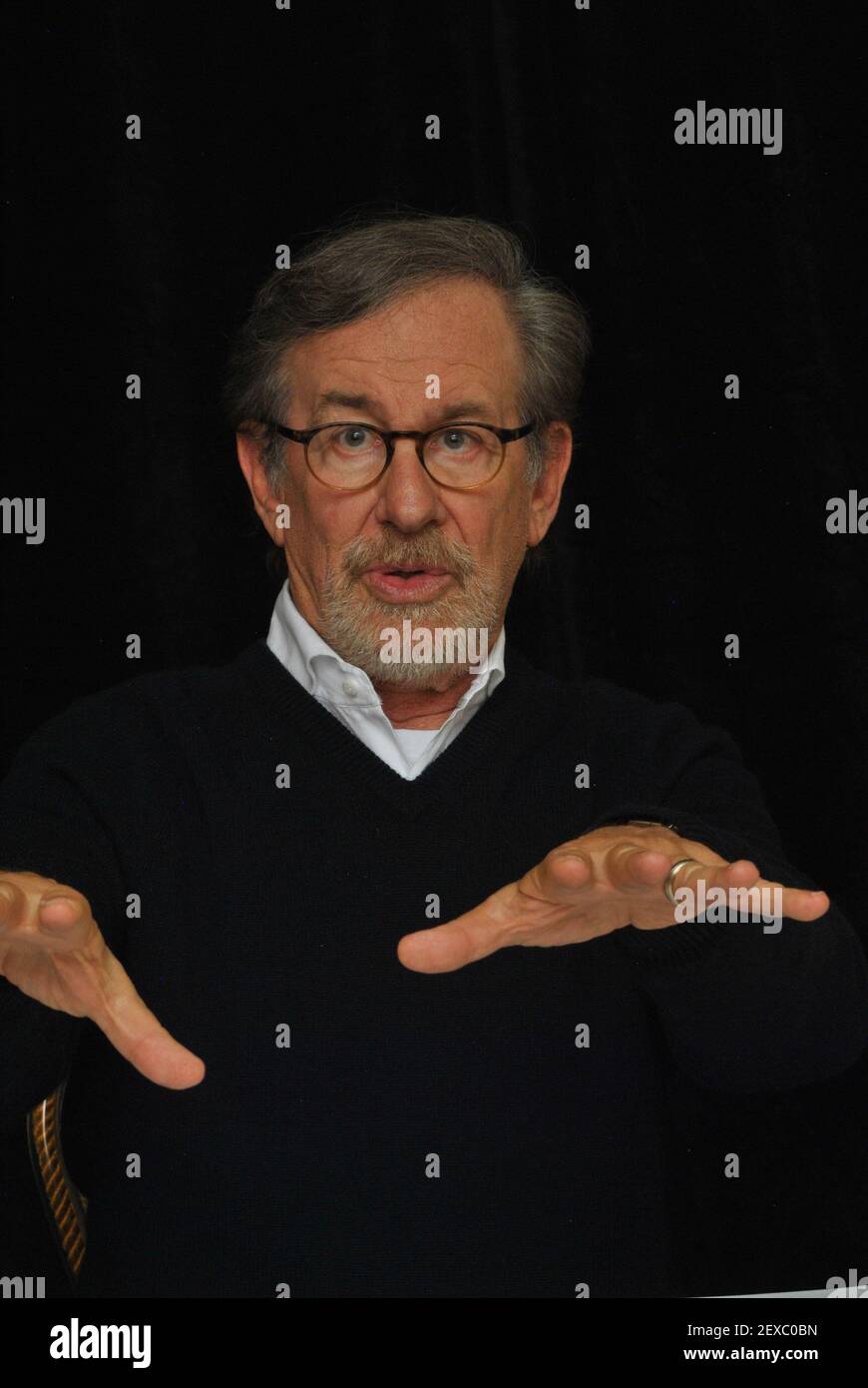 Steven Spielberg, the director, at the Hollywood Foreign Press ...