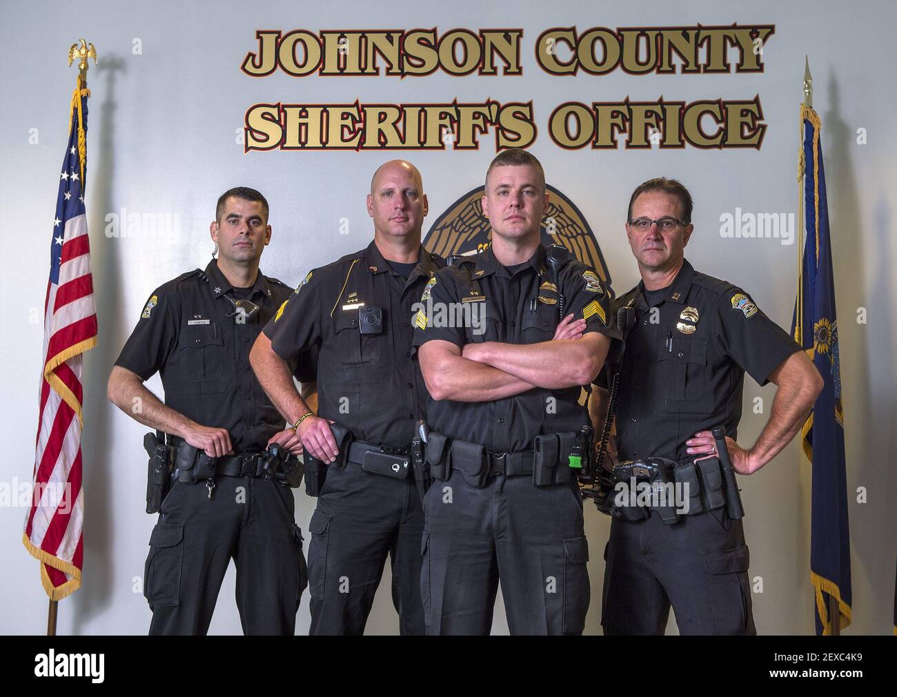 Members of the Johnson County Sheriff's Department who were involved in ...