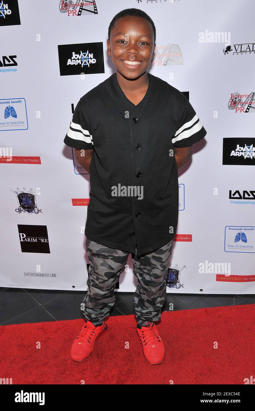 Rhyan Hill arrives at Jovan's Birthday Bashin' Cancer "Free To Breathe ...