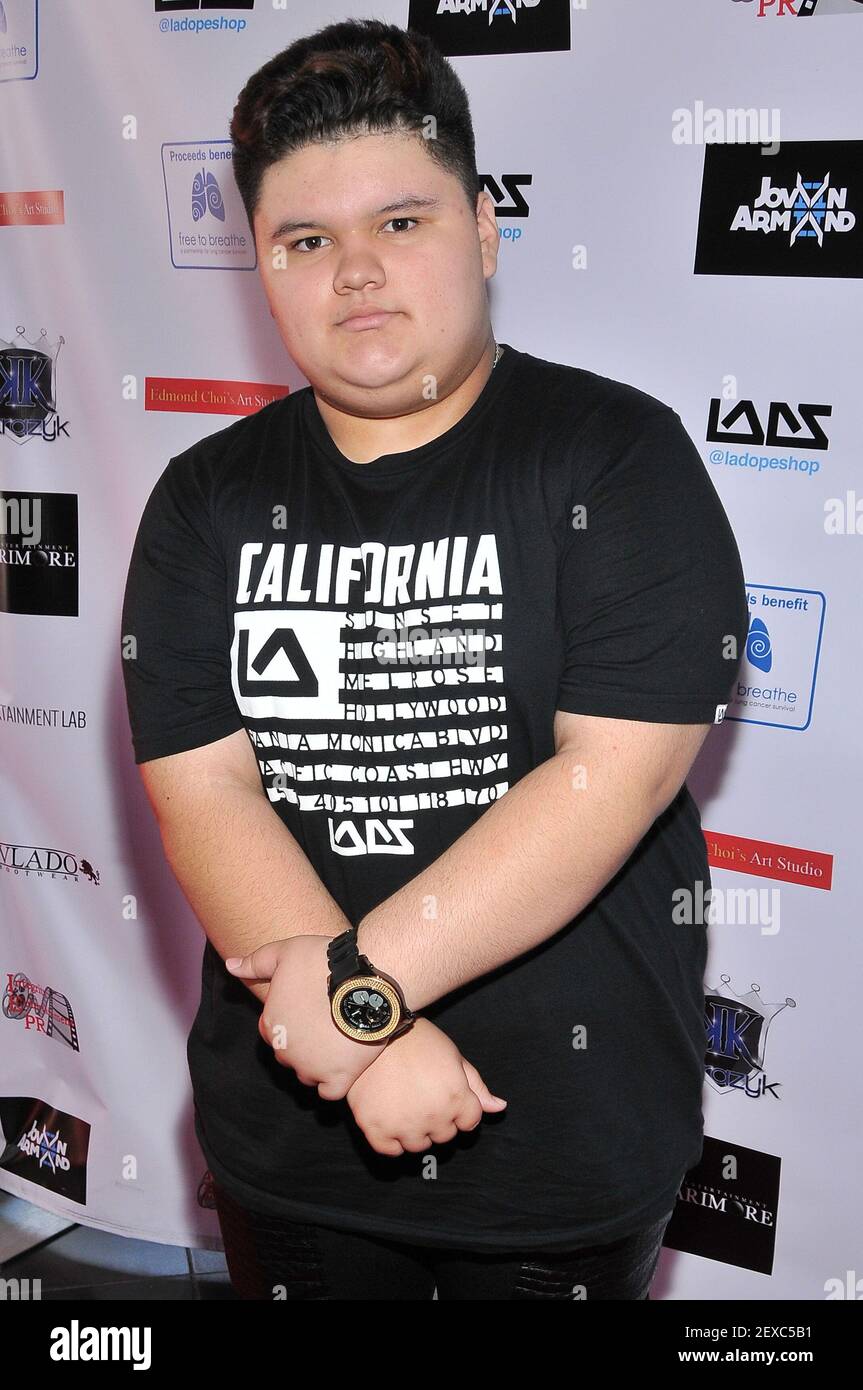 Jovan Armand arrives at Jovan's Birthday Bashin' Cancer "Free To ...