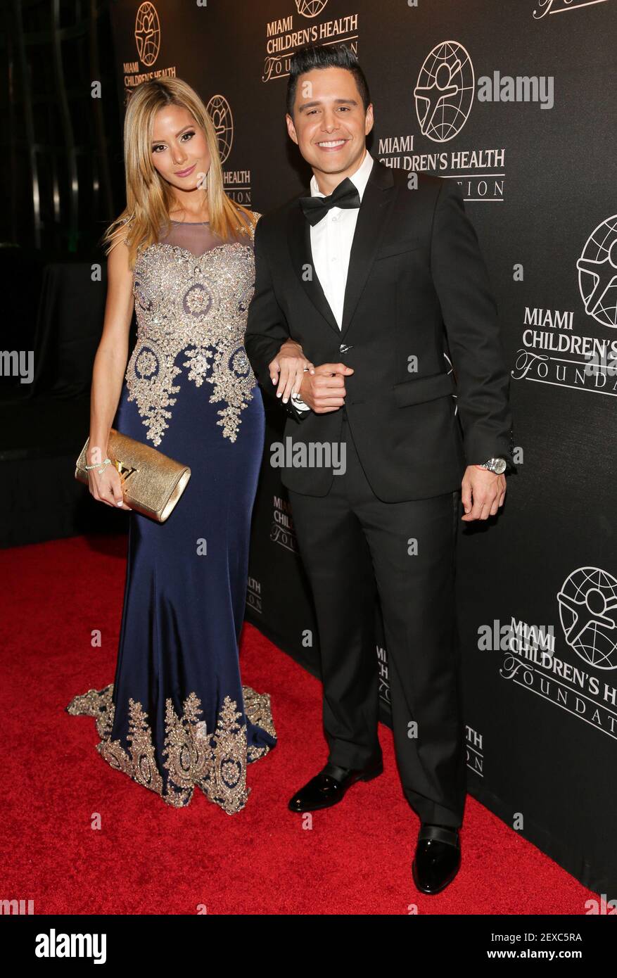 MIAMI, FL - OCT 10: Maria Alejandra Chaban and Alejandro Chaban attend ...