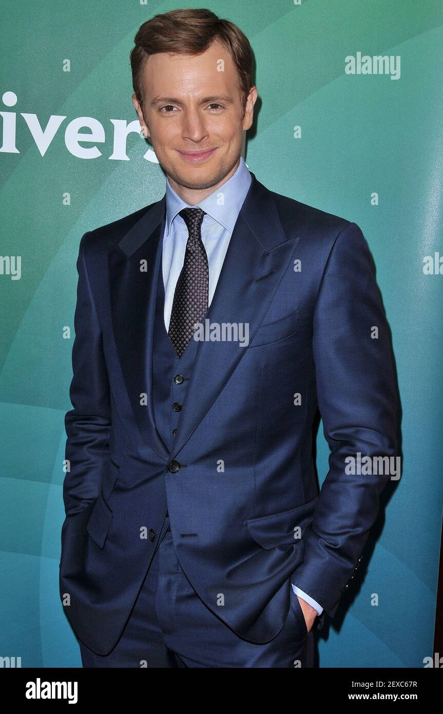 Nick Gehlfuss arrives at the 2015 NBCUniversal Press Tour - Day 2 held ...