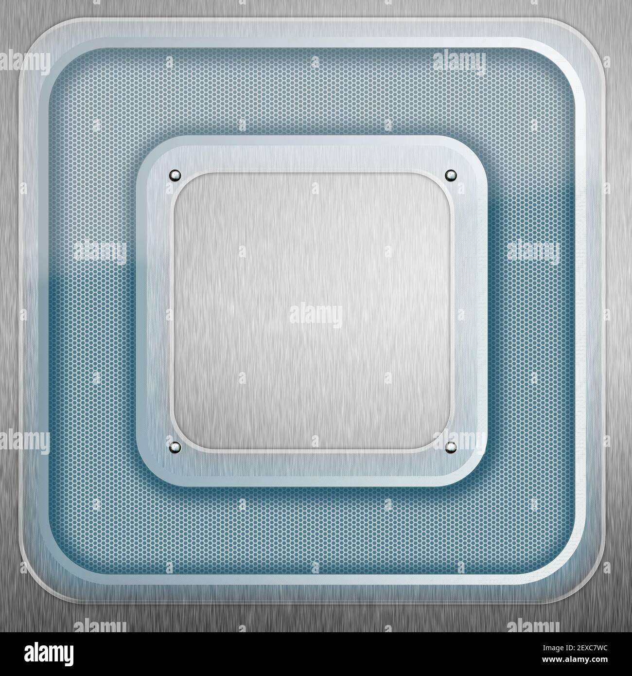 Metal and glass abstract background hi-res stock photography and images ...
