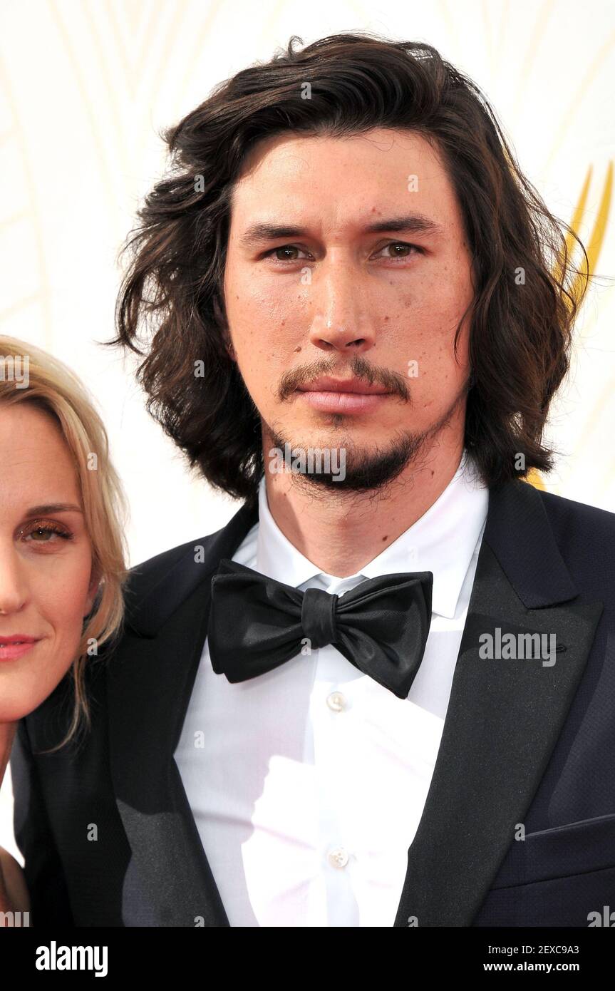 Adam Driver arrives at the 67th Emmy Awards held at Microsoft Theater ...
