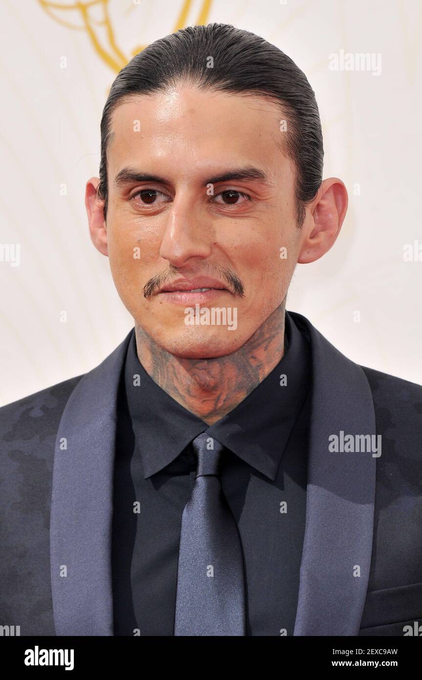 Richard Cabral arrives at the 67th Emmy Awards held at Microsoft ...