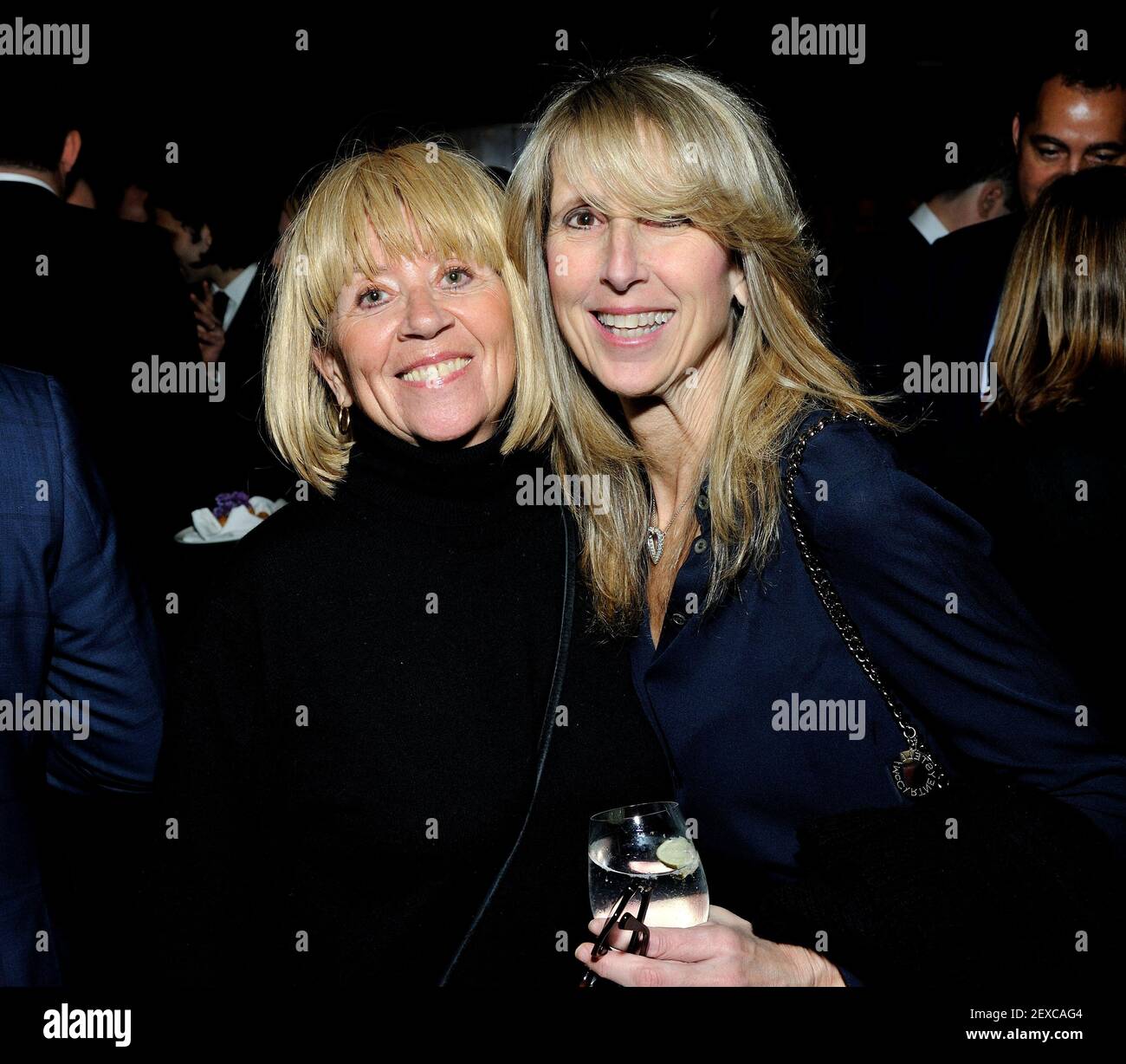 L-R: Esther Muller and Hillary Markowitz attend "The Closing" book ...